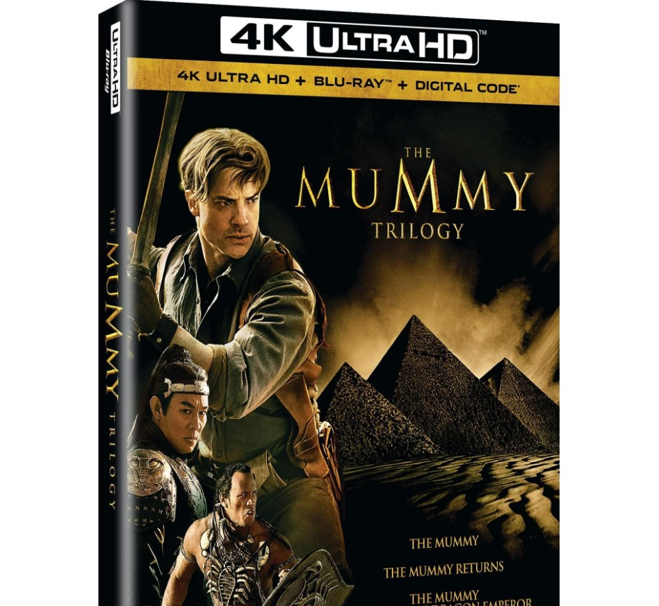 The Mummy Trilogy Box Set (4K Ultra HD + Blu-Ray + Digital Copy) $22.99 ...