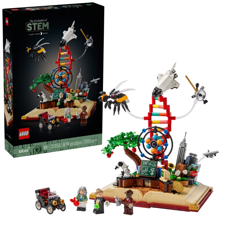 LEGO Ideas The Evolution of STEM Building Set (21355) $45.99 ...