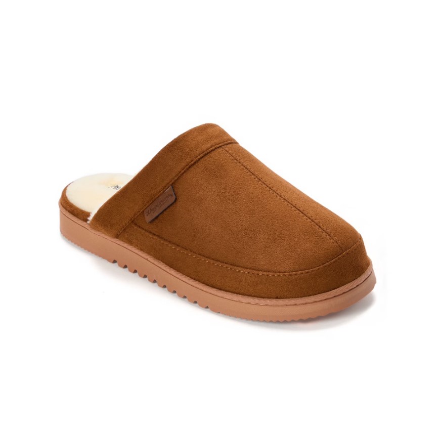 Dearfoams Cozy Comfort Men's Joseph Scuff Slippers $9 - TinyDealz: The ...